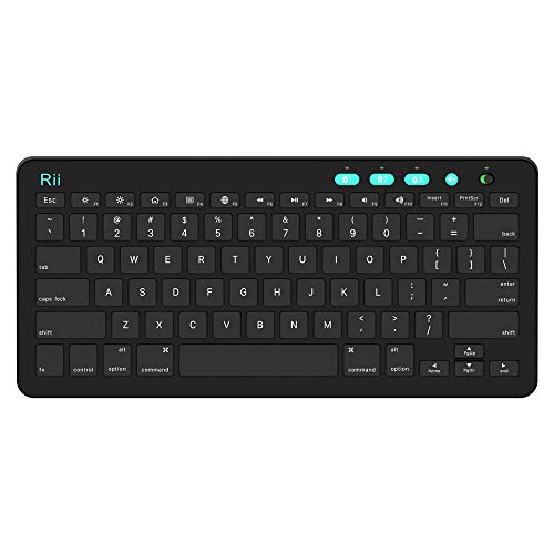 Rii K09+ Bluetooth Wireless Keyboard, Bluetooth BLE 4.0 Technology ...
