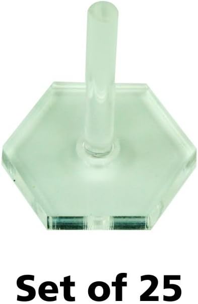 Amazon.com: LITKO Acrylic Flight Stands, 20mm Hexagon, 3mm Clear, 1 ...