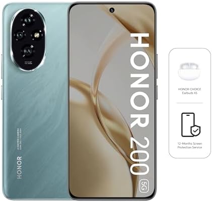 سعر HONOR 200 5G Dual SIM 12GB RAM + 512GB Emerald Green With Free GIFTS - Middle East Version ...