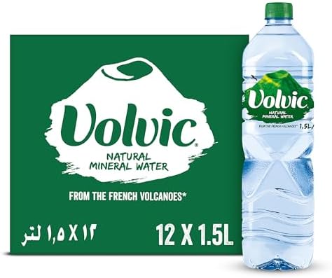 Volvic Natural Water, Mineral Drinking Water, Sustainably Sourced Water ...