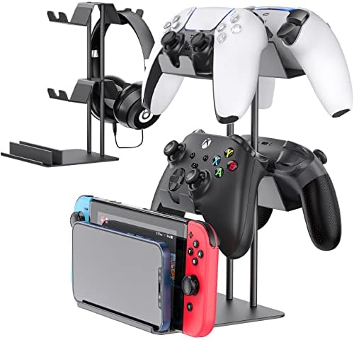 Controller Holder for Desk, Display Stand for PS5/ PS4/ Xbox Series ...