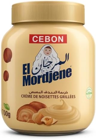 Cebon El Mordjene Hazelnut Cream Spread 700g – Premium Roasted Hazelnut ...