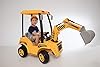 Wonderlanes Beyond Infinity - Children's Ride On Backhoe Construction ...