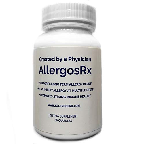 AllergosRX – Powerful and Immediate Allergy Relief Supplement (30-Count ...