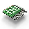 REXQualis RPi GPIO Status LED & Terminal Block Breakout Board HAT for ...