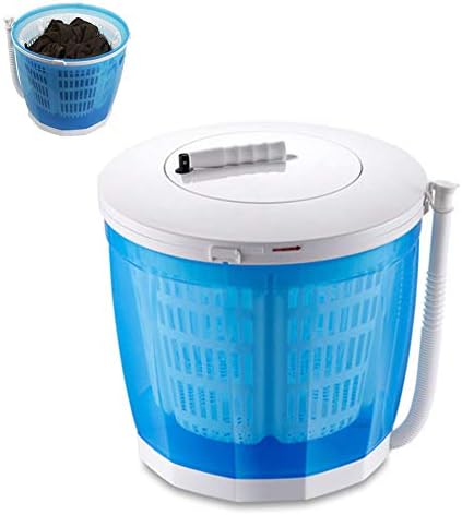 Portable Manual Washing Machine Hand Cranking Mini Washer Dual Wash ...