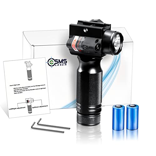 Aluminum Tactical Vertical Foregrip with 800 Lumens LED Flashlight and ...