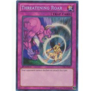 Amazon.com: Yu-Gi-Oh! - Threatening Roar (LCYW-EN297) - Legendary ...