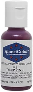 Amazon.com: Americolor Soft Gel Paste Food Color.75-Ounce, Deep Pink ...
