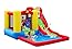 BeBoP Ultimate Combo Large Kids Garden Bouncy Castle and Slide: Amazon ...