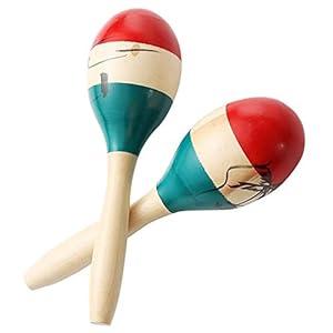 Performance Plus MRC1 Large Maracas Puerto Rican Style: Amazon.in ...