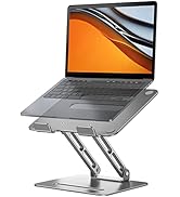 Amazon.com: LORYERGO Adjustable Laptop Stand, Portable Laptop Riser for ...