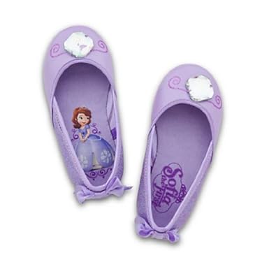 Amazon.com: Disney Sofia the First Princess Costume Shoes Toddler Size ...