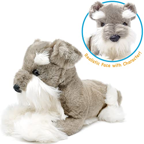 VIAHART Siegfried The Schnauzer - 13 Inch Stuffed Animal Plush - by ...