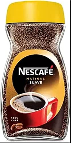 Nescafe Matinal Suave 100% Cafe Coffee (Imported), 200g Glass Bottle ...