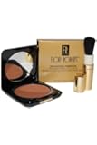 Amazon.com : Flori Roberts Oil Blotting Pressed Powder Brown Deep 31035 ...