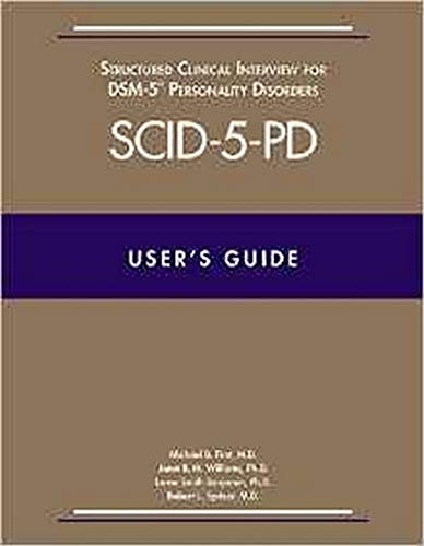 User's Guide for the Structured Clinical Interview for DSM-5 ...