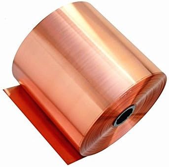 Youmu 0,1 x 1 m lámina de cobre puro placa de lámina de cobre de metal ...
