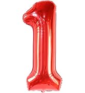 Amazon.com: Giant, 40 Inch Gold 38 Balloon Numbers - 38 Balloons ...