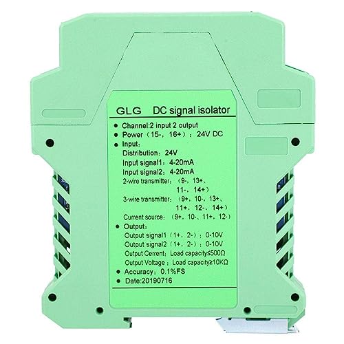 DC Signal Conditioner, DC 4~20mA Signal Isolator Module Signal ...