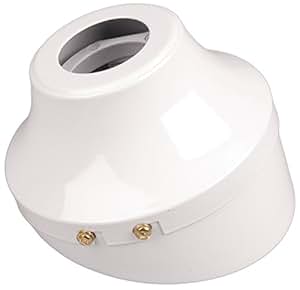 Craftmade SA130WW, Sloped Ceiling Adapter, White - Ceiling Fan Mount ...