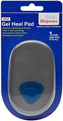 Amazon.com: Walgreens Gel Heel Pad, 1 pr: Health & Personal Care
