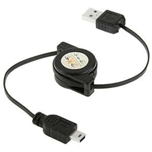 Amazon.com: Retractable USB Cable Charger Power Wire Sync Data Cord for ...