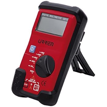 Urrea UD12 Multímetro Compacto 600 VCD/600 VCA: Amazon.com.mx ...