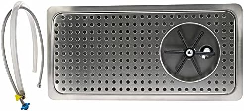 MIBRU Pitcher RINSER with Side Sprays Drain and Drip Tray for Barista ...