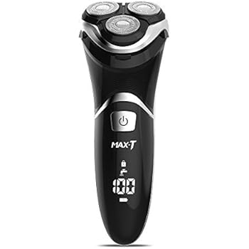 Amazon.com: Electric Shaver Razor for Men, MAX-T Quick Rechargeable Wet ...