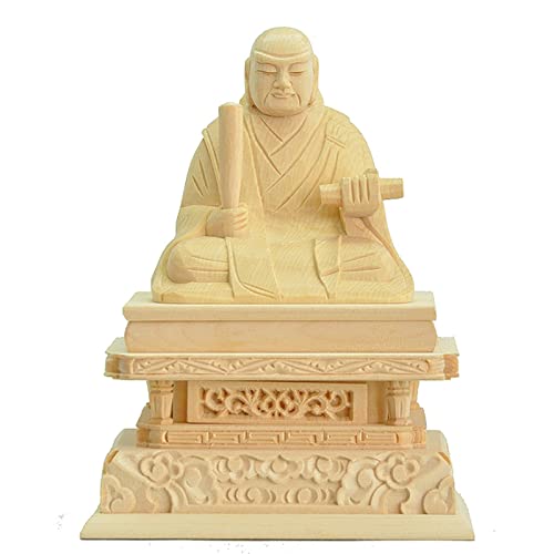 Mua [Nichiren Sect of Buddhism] Wooden Buddha Statue Nichiren Seito ...