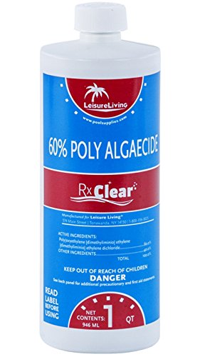 Buy Rx Clear Algaecide 60 Plus | Non-Foaming Formula for Above Or In ...
