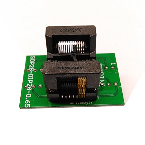 SSOP8 TSSOP8 to DIP8 Programming Socket Pitch 0.65mm IC Body Width 4 ...
