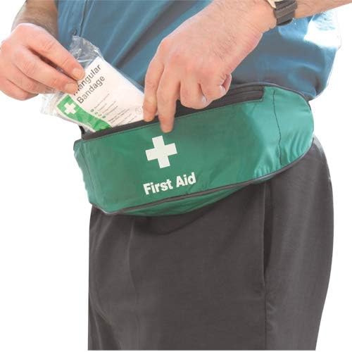 Safety First Aid Bum Bag (Green), Empty – BigaMart
