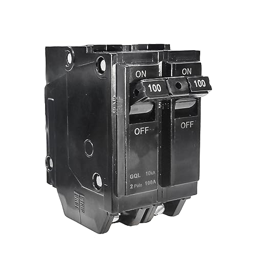 Q2100 Circuit Breaker 2 Pole 100-Amp, 120/240v, Thermal Magnetic ...