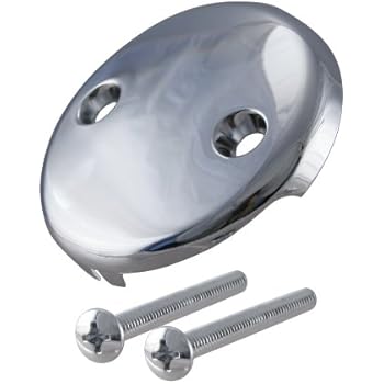 Kingston Brass DTT101 Bath Tub Overflow Plate, Polished Chrome - Moen ...