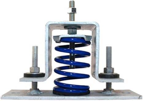 Duct Outlet Spring Mount Isolators HVAC (143lb Isolator, Red ...