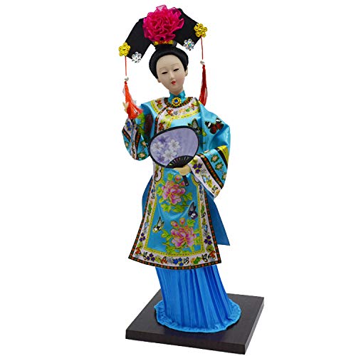 Amazon.com: NW Chinese Traditional Handicraft Silk Figurine Collectible ...
