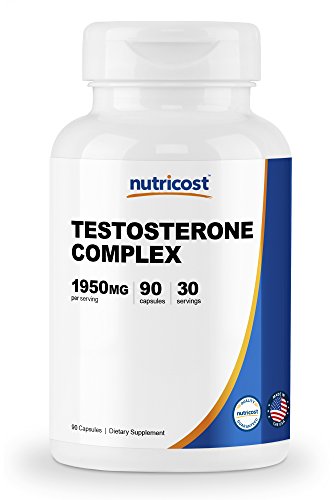 Nutricost Testosterone Complex (90 Capsules) -1950mg Per Serving in ...