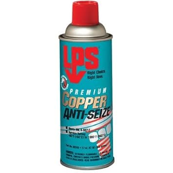 Copper Anti-Seize Lubricants - 12oz. aerosol copper anti-seize [Set of ...