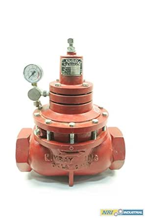 KIMRAY 312 SGT BP 3 in NPT Iron Gas Back Pressure Regulator Valve ...