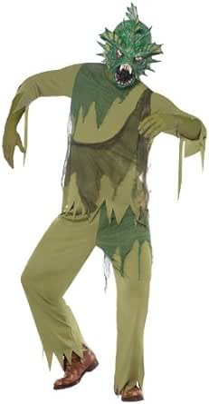 Amazon.com: Smiffys Swamp Man Costume, Green, Large : Clothing, Shoes ...