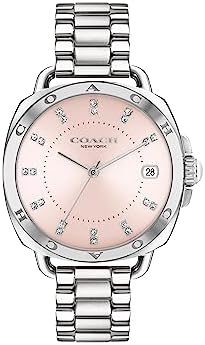 Coach Women's Blush Dial Stainless Steel Watch - 14504156 price in ...