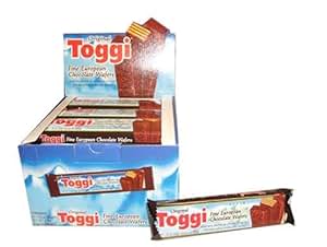 Amazon.com: Toggi Chocolate Wafers, 24- Count, 1.76oz Bars