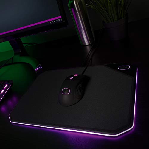 Cooler Master Dual-Sided Gaming Mouse Pad with RGB Illumination and ...