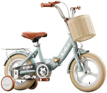 Kids Bike Foldable Bicycle 12-18 Inch, Children Bikes for 3-10 Years ...