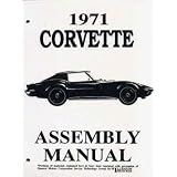 1971 Corvette Factory Assembly Manual: Chevrolet Motor Division: Amazon ...