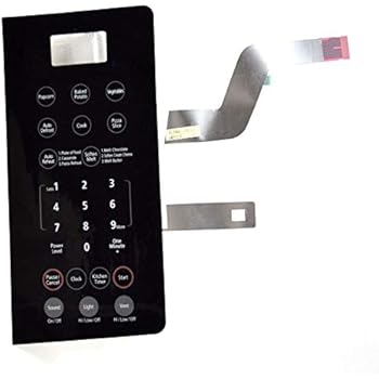 Amazon.com: Samsung DE34-00330C Microwave Keypad Genuine Original ...