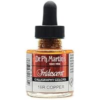 Amazon.com: Dr. Ph. Martin's Calligraphy Color (5R) Ink Bottle, 1.0 oz ...