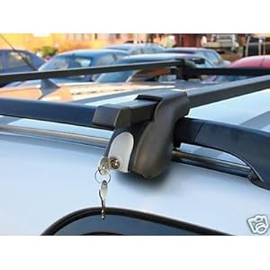 Maypole Lockable Roof Rack Bars for Volvo V70 with Roof Rails: Amazon ...